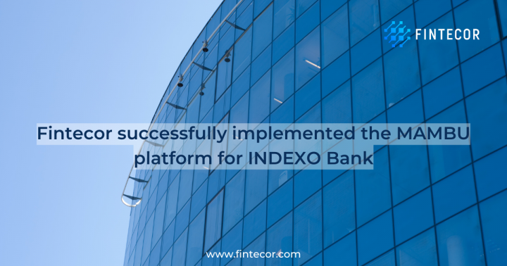 Fintecor implemented the Mambu platform for INDEXO Bank